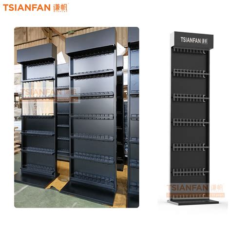 Floor Display Rack Tile Stone Plank Mosaic Pattern Display Metal Rack