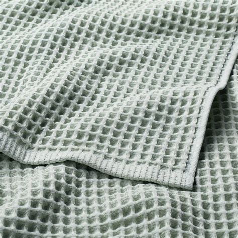 Decorative Waffle Hand Towel Teal Blue Casaluna™ Spa Inspiration