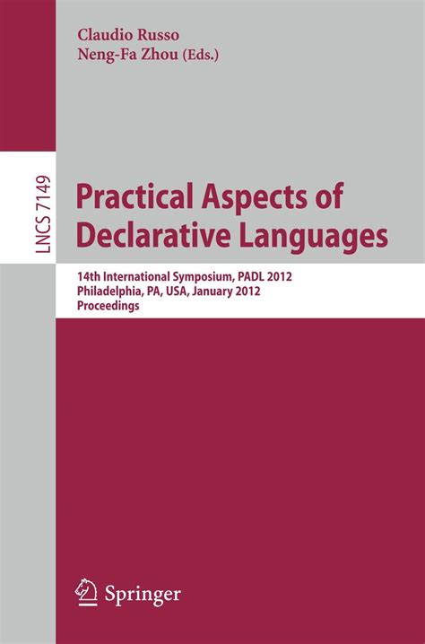 Practical Aspects Of Declarative Languages 14th International