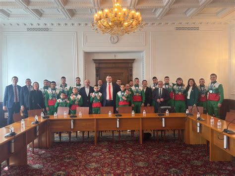 Делян Пеевски се срещна с медалистите от Българската федерация по ММА СНИМКИ Информационна