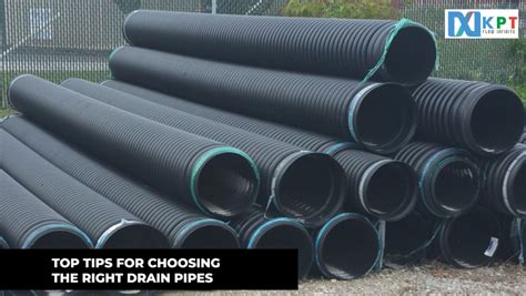 May Top Tips For Choosing The Right Drain Pipes