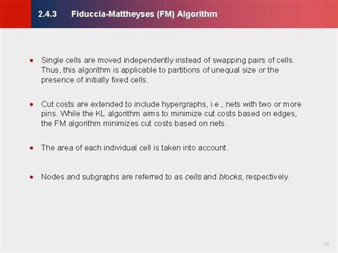 Klmh Vlsi Physical Design From Graph Partitioning To