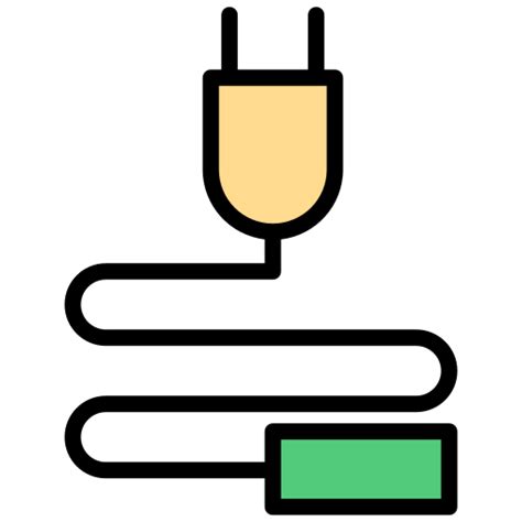 Cable Generic Outline Color Icon