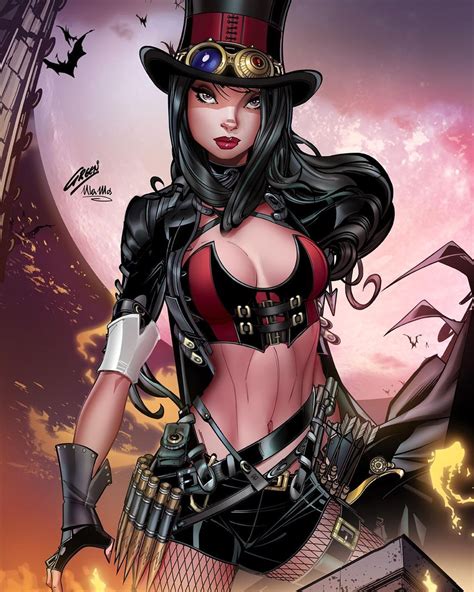 Ula Mos Art Another Zenescope Cover Featuring Vanhelsing