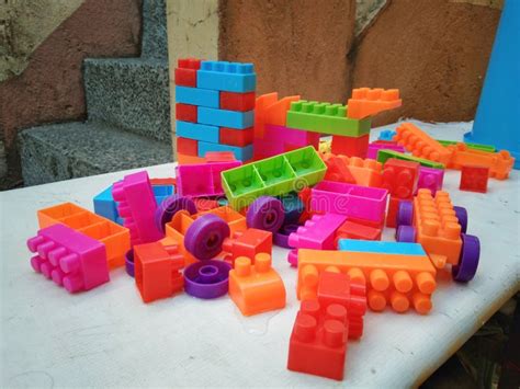 Assorted Color Of Blocks Stock Image Image Of Yellow 182022109