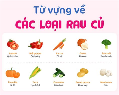 Nắm chắc từ vựng tiếng anh thông dụng theo chủ đề