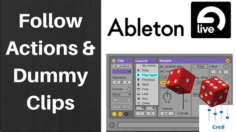 Ableton 9 Tutorial Follow Actions Dummy Clips Youtube