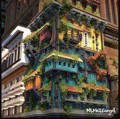Solarpunk Minecraft Builds