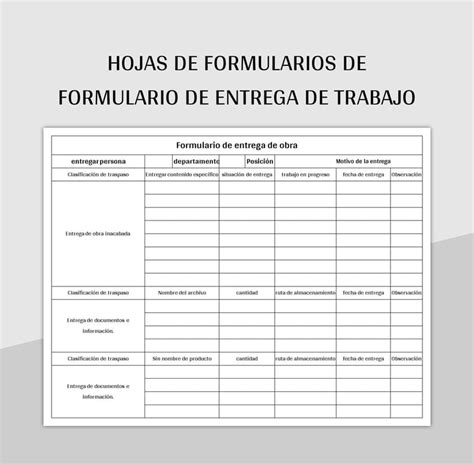 Plantillas Nota De Entrega Para Excel Gratis Y Hojas De Cálculo De