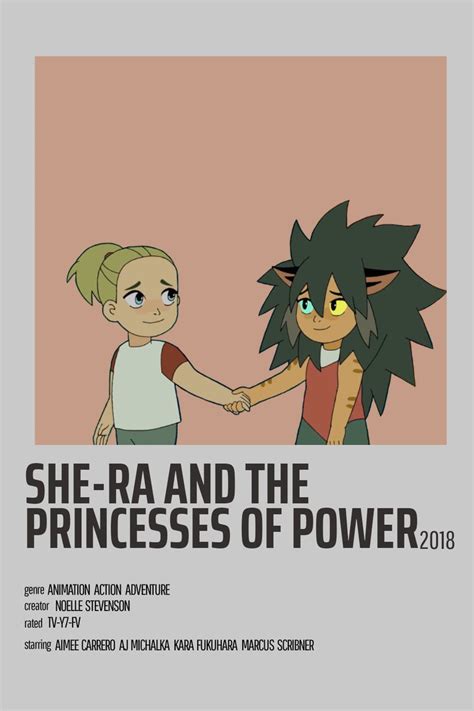 She Ra Polaroid Poster Movie Posters Minimalist She Ra Princess Of