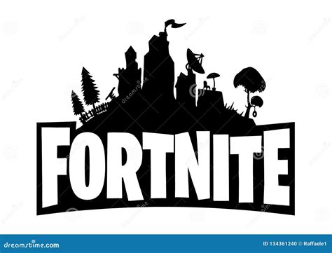 Fortnite Logo Editorial Image Illustration Of Play 134361240