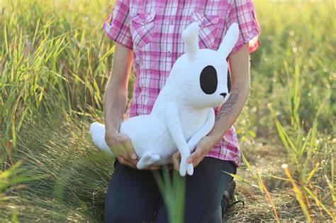 Slugcat Plushie My Partner And I Made 😁 They Are Big And Cuddly 🤍🌸