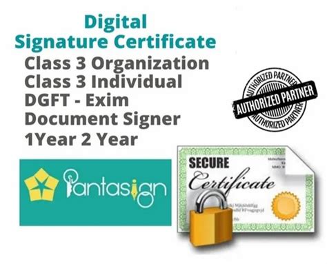 Class 3 Digital Signature Certificates Services At Rs 500certificate