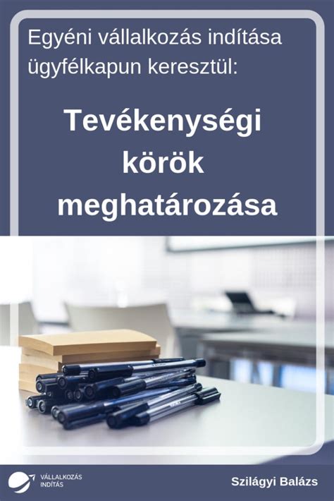 Egyéni vállalkozás indítása ügyfélkapun keresztül Vállalkozás Indítás
