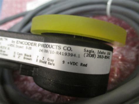 Markem Imaje 10012473 Encoder Ip65 With Mounting Bracket 10012150