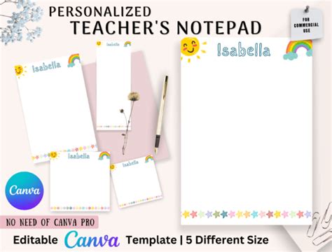 Personalized Notepad Writing Paper T Graphic By Planistic
