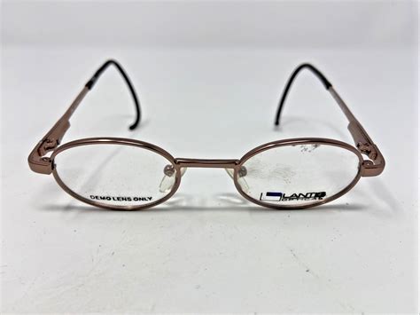 Lantis Optical L8005 Brn 38 17 140 Brown Metal Full Rim Eyeglasses