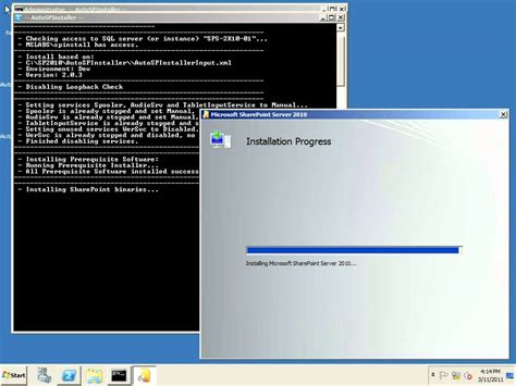 sharepoint 2010 autospinstaller part1 avi youtube