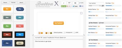 los 3 mejores generadores de botones css3
