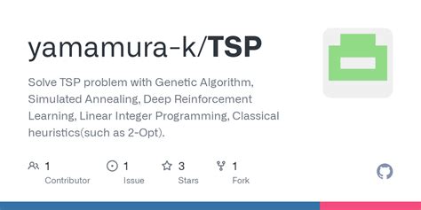 Github Yamamura Ktsp Solve Tsp Problem With Genetic Algorithm
