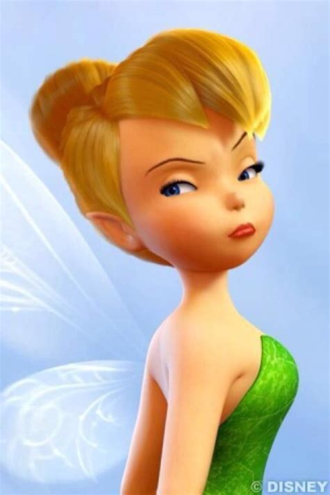 Tinkerbell Face Template