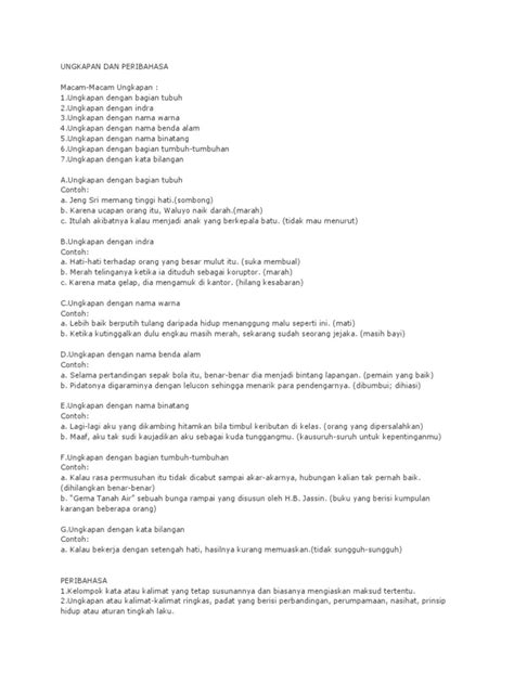 Deretan Contoh Kalimat Bunga Rampai Yang Wajib Diketahui Informasi