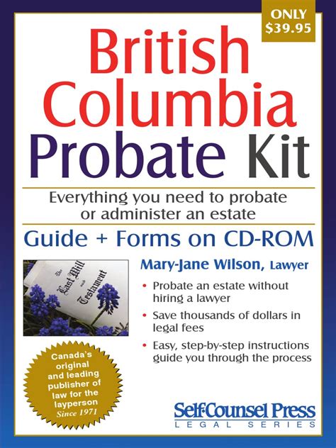 Bc Probate Kit 2 Pdf Will And Testament Probate