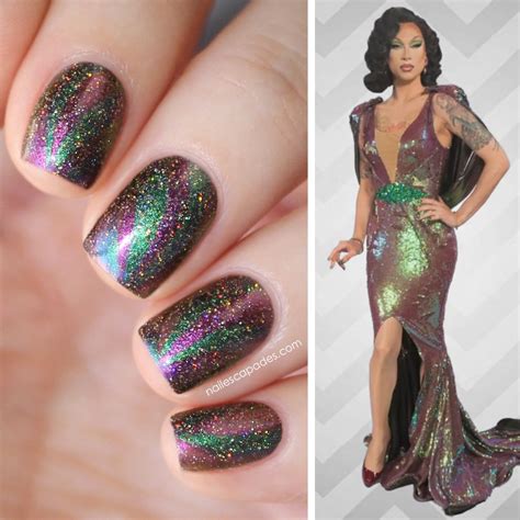 RuPaul S Drag Race 7 Episode 4 Miss Fame S Green Dress Rupauls