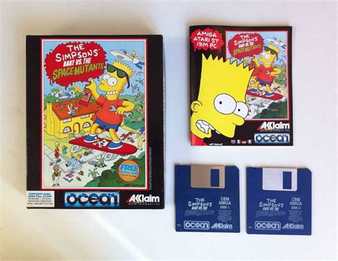 Simpsons Bart Vs The Space Mutants Amiga Sammlung