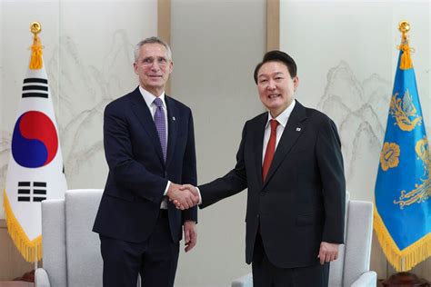 北約秘書長訪南韓 促增對烏克蘭軍援 國際要聞 全球 Nownews今日新聞