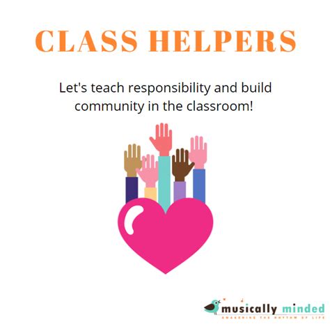 Classroom Jobs Song Circle Time Success Class Helpers