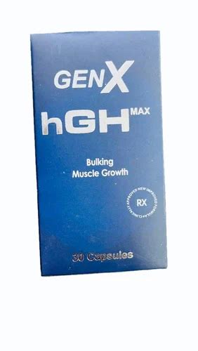 30 Capsule Genx HGH At 2000 Box Steroid Hormones In Ghaziabad ID 2853718335012