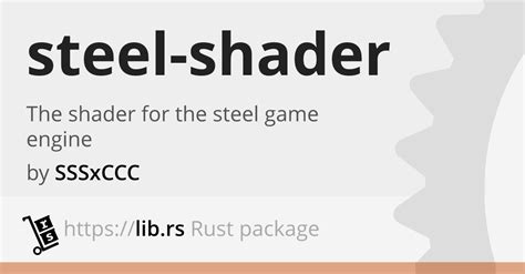 Steel Shader Rust Gfx Library Lib Rs
