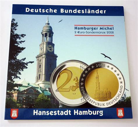 Deutschland BRD Germany 5 x 2 Euro 2008 A J Gedenkmünzen Set