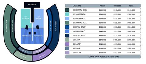 Precios Oficiales De Boletería Para Shakira En Colombia 2025