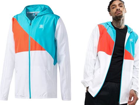 Мужские ветровки Adidas: куртки-ветровки Adidas Originals с капюшоном ...