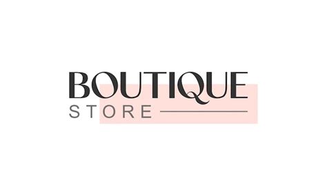 Diseño De Plantillas De Logotipos De Tiendas Orgánicas Vector Premium