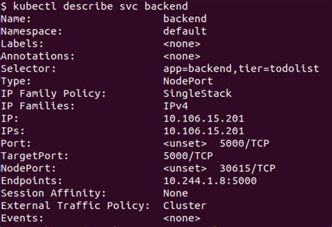 Investigation Of The Application Deployed On Kubernetes