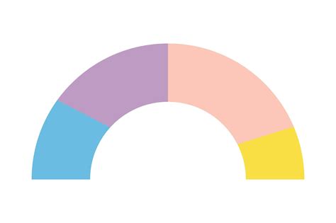 Business Icon Half Donut Chart Graphic By Dumasa · Creative Fabrica