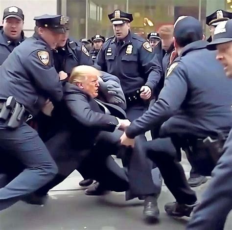 Difunden Foto De Donald Trump Fichado En Cárcel De Eu