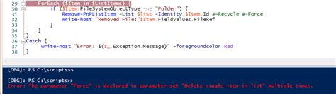 Bug Remove Pnplistitem Broken · Issue 1959 · Pnppowershell · Github