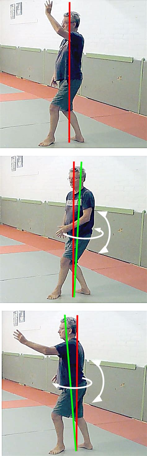 Inclination Centre Line Koshi Study Group Tomiki Aikido