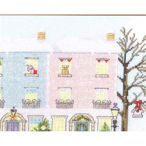 Cross Stitch Kit Street Christmas Advent Calendar Countdown Xktb8 Bothy