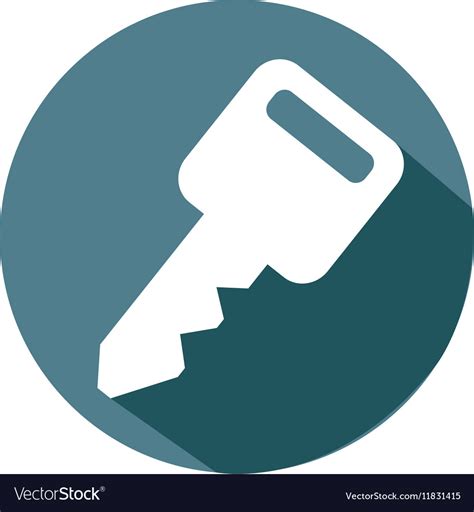 Key And Password Icon Royalty Free Vector Image