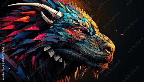 Predator Technology Flat Design Side View Advanced Theme Animation