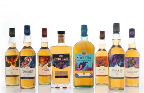 Diageos 2022 Special Releases Sees Its Smokiest And Rarest Reserves