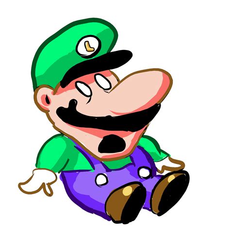 Scared Luigi By Dynastylobster On Newgrounds