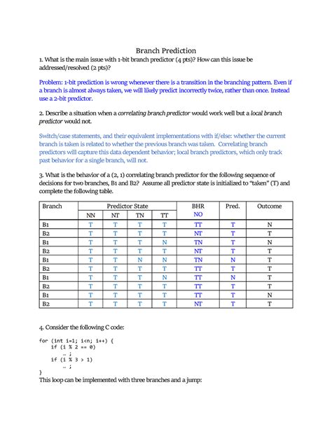 5 branch prediction branch prediction 1 what is the main issue
