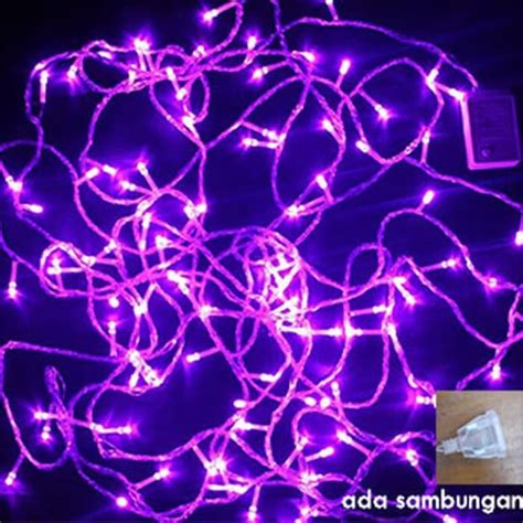 Jual Lampu Tumblr Natal Led Purple Ungu Jakarta Utara