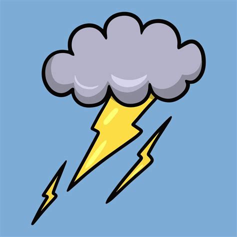 nube gris oscura con relámpagos y tormentas eléctricas se acerca la